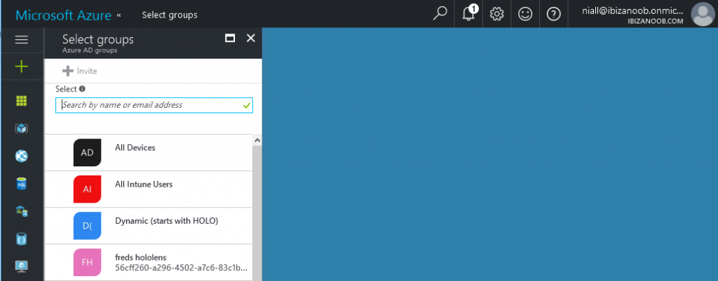 select a group | just another windows noob