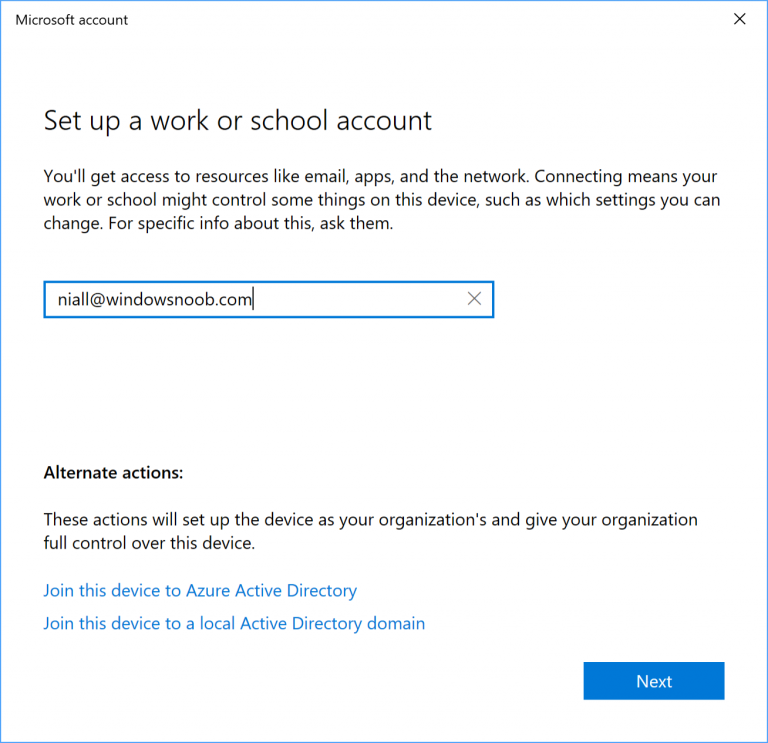How Can I Rdp To An Azure Ad Joined Windows 10 Device Just Another Windows Noob