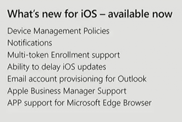Managing devices with Microsoft Intune: What’s new and what’s next – my ...