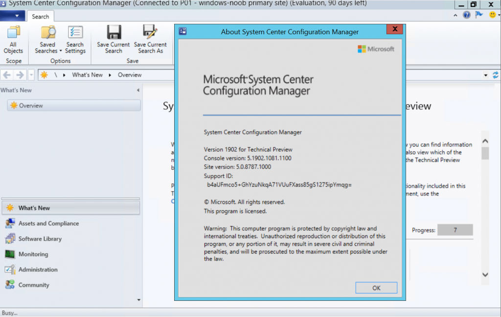 System Center Configuration Manager 1902.2 Technical Preview is now ... System Center Configuration Manager 1902.2 Technical Preview is now ...