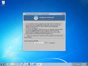 Windows 7 users getting a popup to remind them of the end of support ...