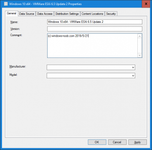How can I deploy Windows with a custom blocksize using SCCM ? - System Center Configuration ...