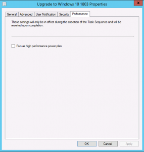 Make your task sequences go faster with the Run as high performance power plan | just another ...