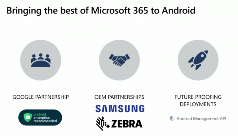 Android device management with Microsoft Intune – Part 1. Partnerships ...
