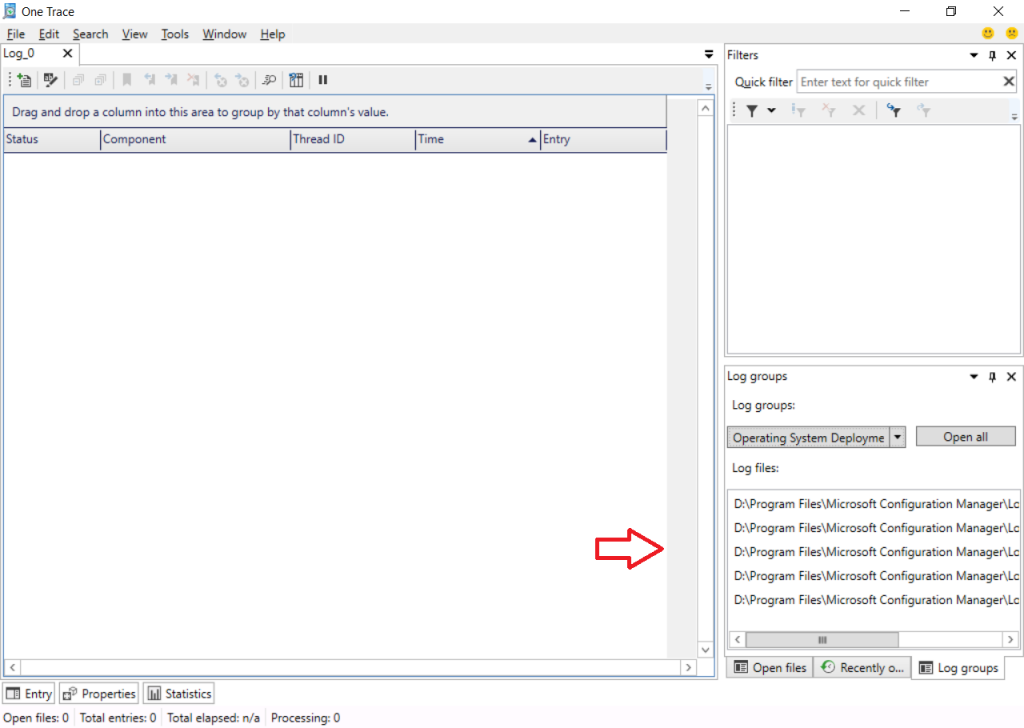 How can I use the new Log Groups functionality in OneTrace ? | just ...