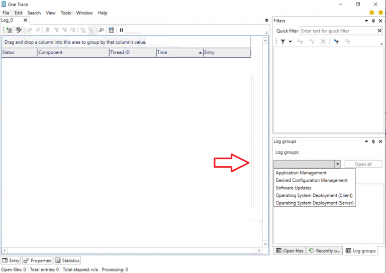 How can I use the new Log Groups functionality in OneTrace ? | just ...