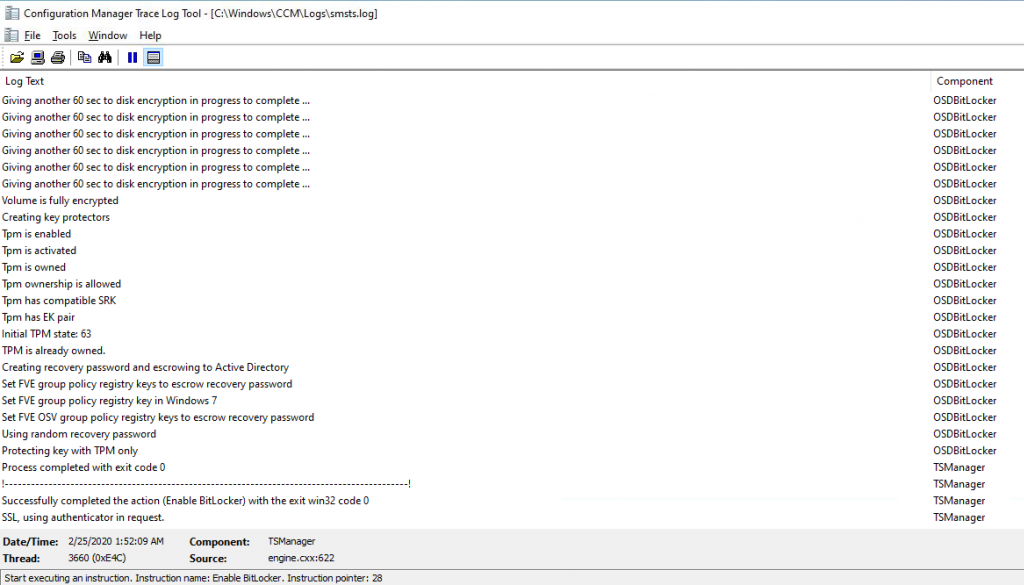 Full Disk Encryption In Configmgr 1910 A Closer Look Using Real Hardware Just Another
