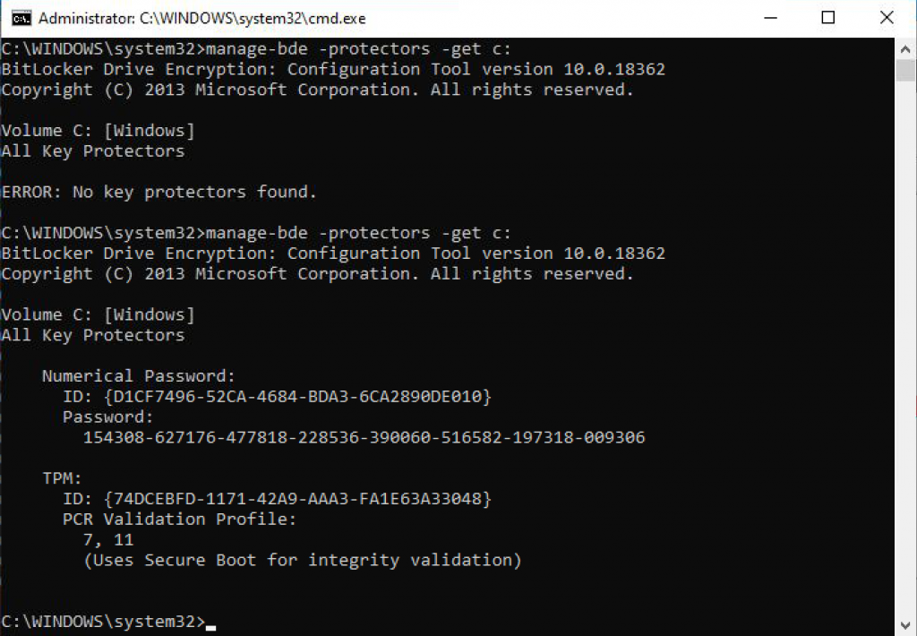 Full disk encryption (in ConfigMgr 1910) – a closer look using real ...