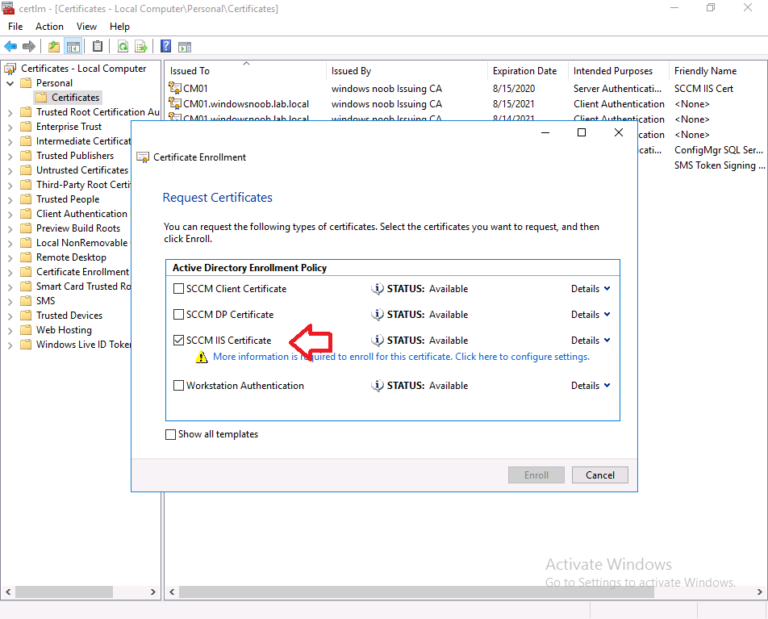How can I replace an expired IIS certificate in a PKI enabled ConfigMgr environment | just ...