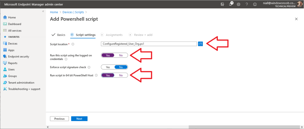 Configuring the Registered Owner and Organization in Windows Autopilot ...