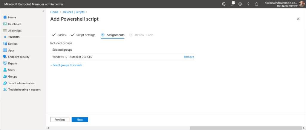 Configuring the Registered Owner and Organization in Windows Autopilot ...