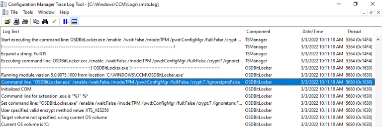 Escrow BitLocker recovery password to the site during a task sequence in Configuration Manager ...
