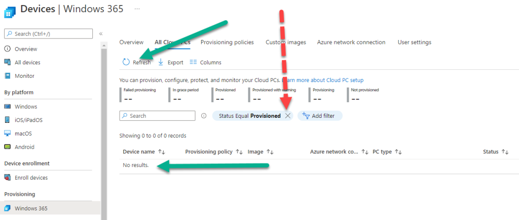 How can I delete a Windows 365 Cloud PC | just another windows noob
