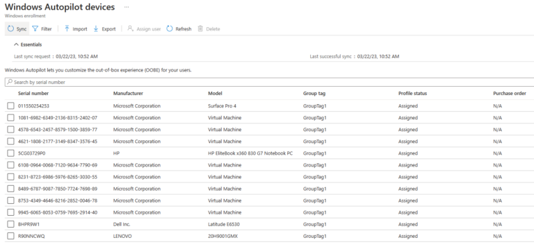 Automating group tags for Windows Autopilot registered devices | just another windows noob