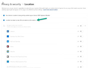 Location redirection in Windows 365 | just another windows noob