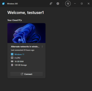 A quick look at some of the new features in the Windows 365 app | just ...