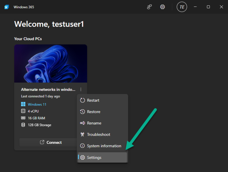 A quick look at some of the new features in the Windows 365 app | just another windows noob