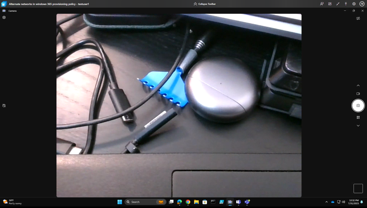 Windows 365 web client can now use the local PC’s web camera | just ...