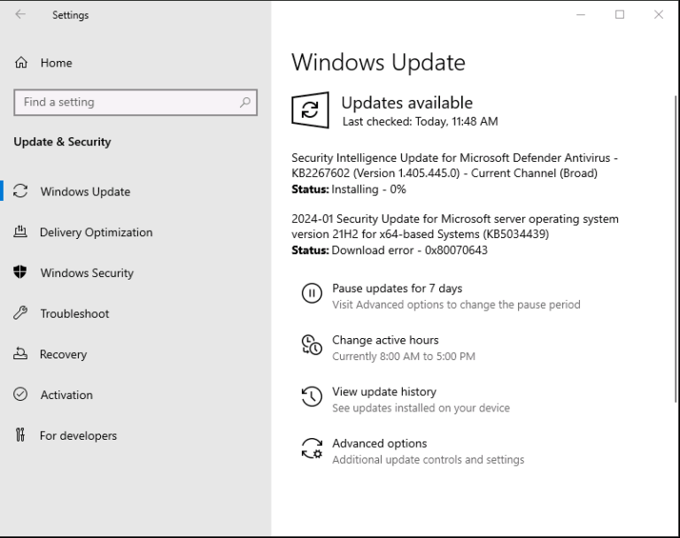 Windows 10/11 version 21H2 and Windows Server 2022 not updating due to ...