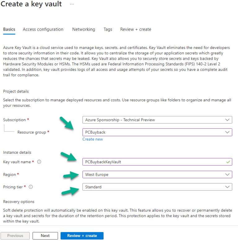 Getting started with Azure Key Vault | just another windows noob