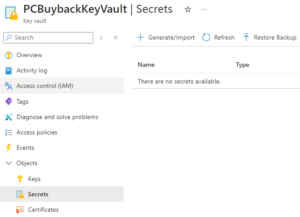 Getting started with Azure Key Vault | just another windows noob