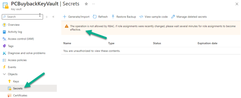 Getting started with Azure Key Vault | just another windows noob