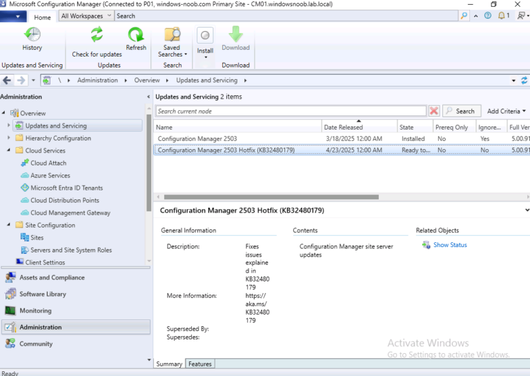 Configuration Manager 2503 is out, 350 bugs fixed | just another windows noob