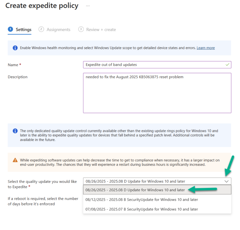 Expediting updates using Windows Autopatch | just another windows noob