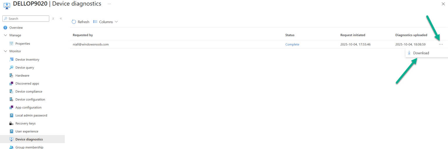 Using remediation scripts in Intune to grab Windows 365 health check ...
