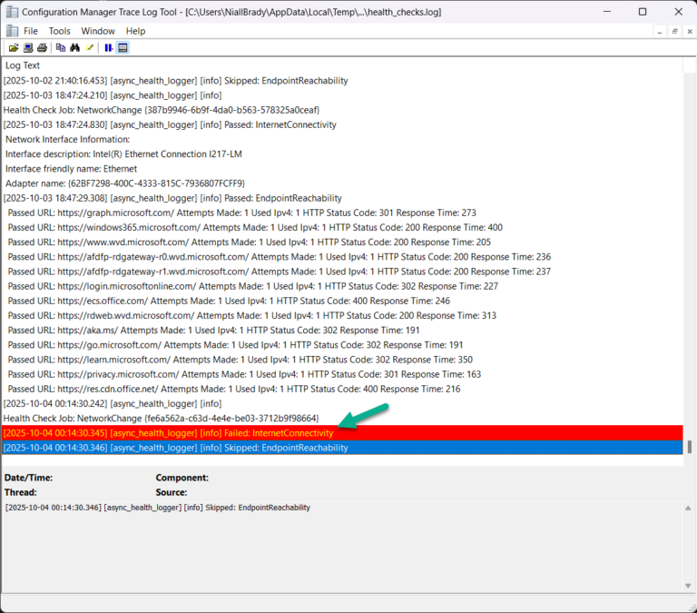 Using remediation scripts in Intune to grab Windows 365 health check ...