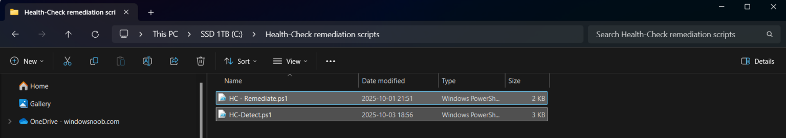 Using remediation scripts in Intune to grab Windows 365 health check ...