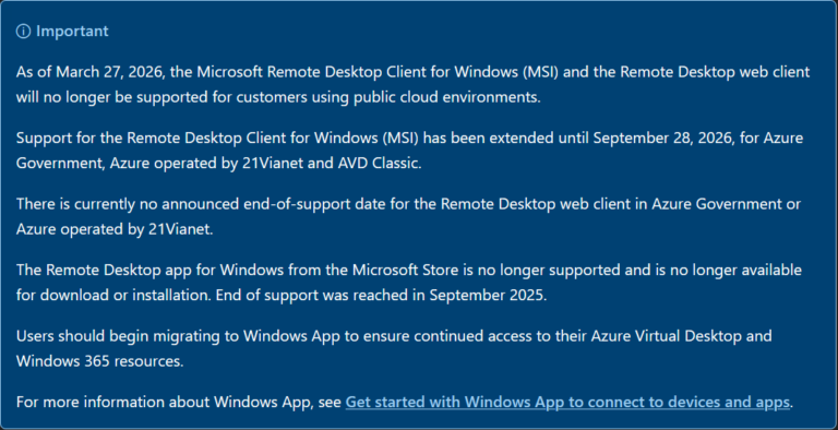 First looks at the Remote Desktop Client app migration tool | just ...